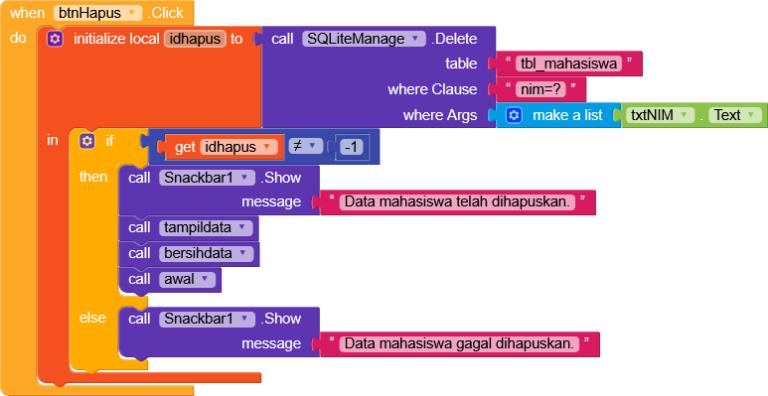 Cara Membuat Aplikasi Sederhana dengan CRUD SQLite di Kodular ... Cara Membuat Aplikasi Sederhana dengan CRUD SQLite di Kodular ...